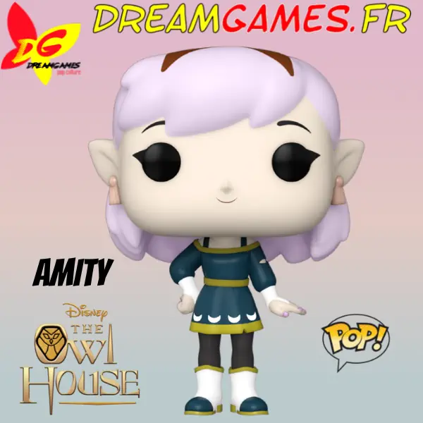 Figurine Funko Pop The Owl House Amity 1549 Luz à Osville