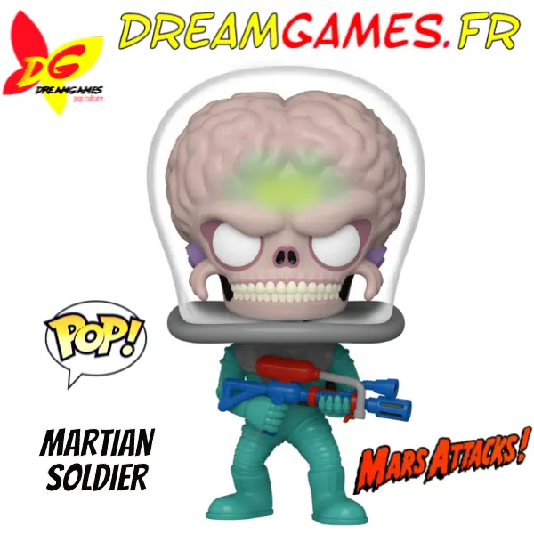 Figurine Funko Pop Martian Soldier 1877 Mars Attacks