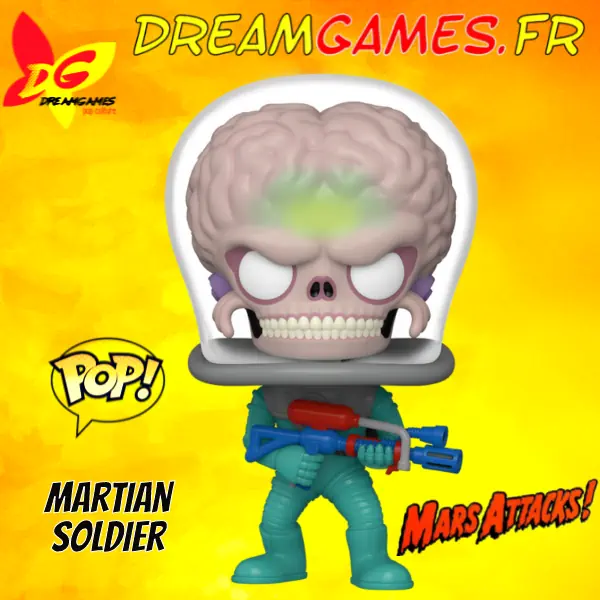 Figurine Funko Pop Martian Soldier 1877 Mars Attacks