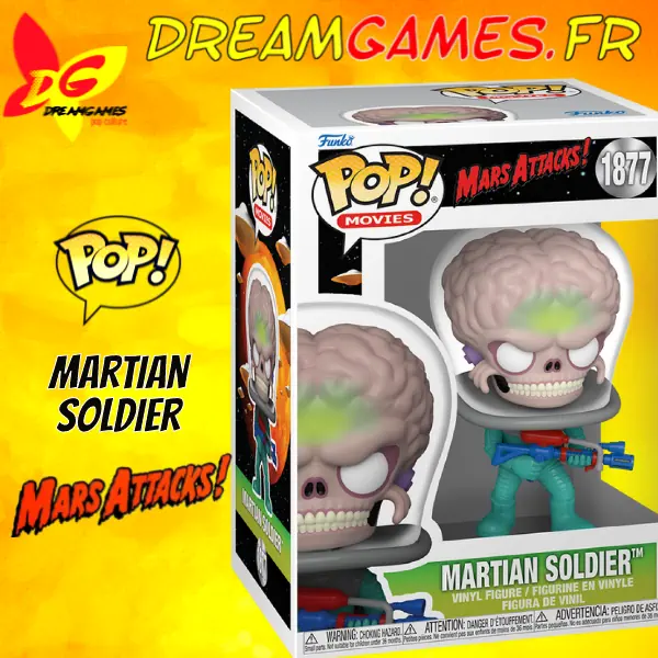 Figurine Funko Pop Martian Soldier 1877 Mars Attacks