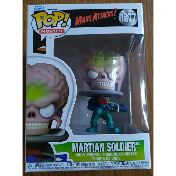 Figurine Funko Pop Martian Soldier 1877 Mars Attacks